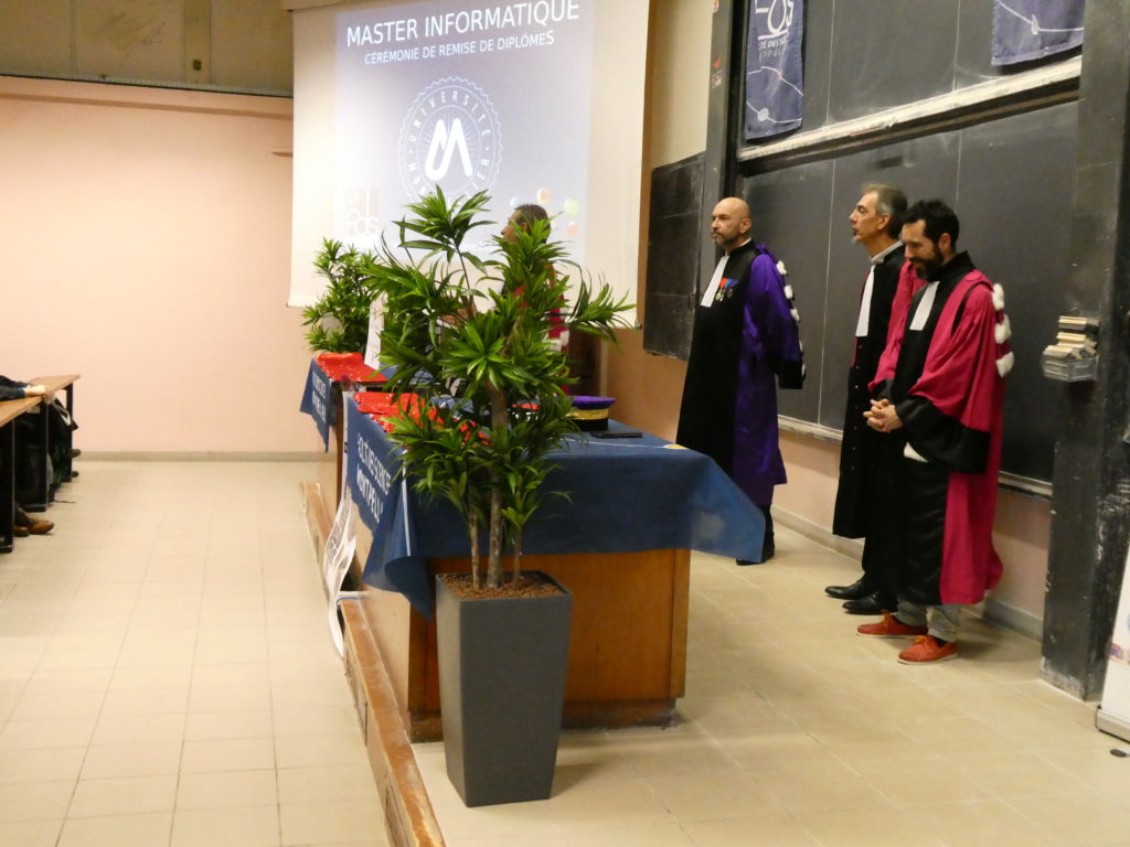 14/12/18 : remise des diplômes du master Informatique - Département ...